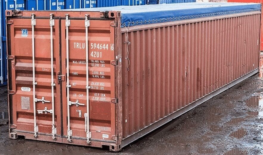 40ft High Cube Open Top Shipping Containers for Sale