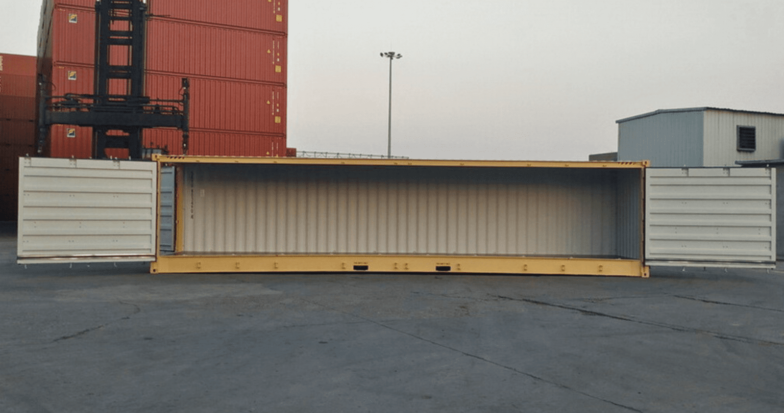 40ft High Cube Open Side Shipping Containers For Sale - Container Sales ...