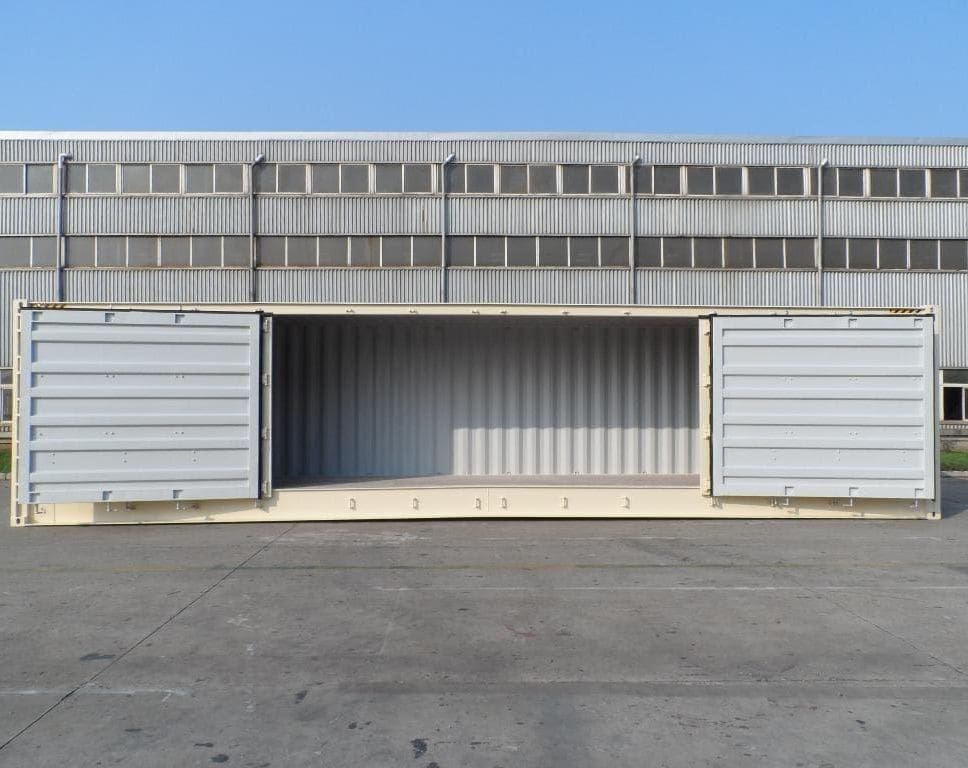 40ft High Cube Open-Side Shipping Container for Sale | New One-Trip